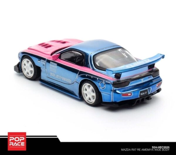 Pop Race 1/64 Mazda Rx7 Re Amemiya Wide Body (Hobby Expo China Exclusive) PR640276 – Zakzuk Toys